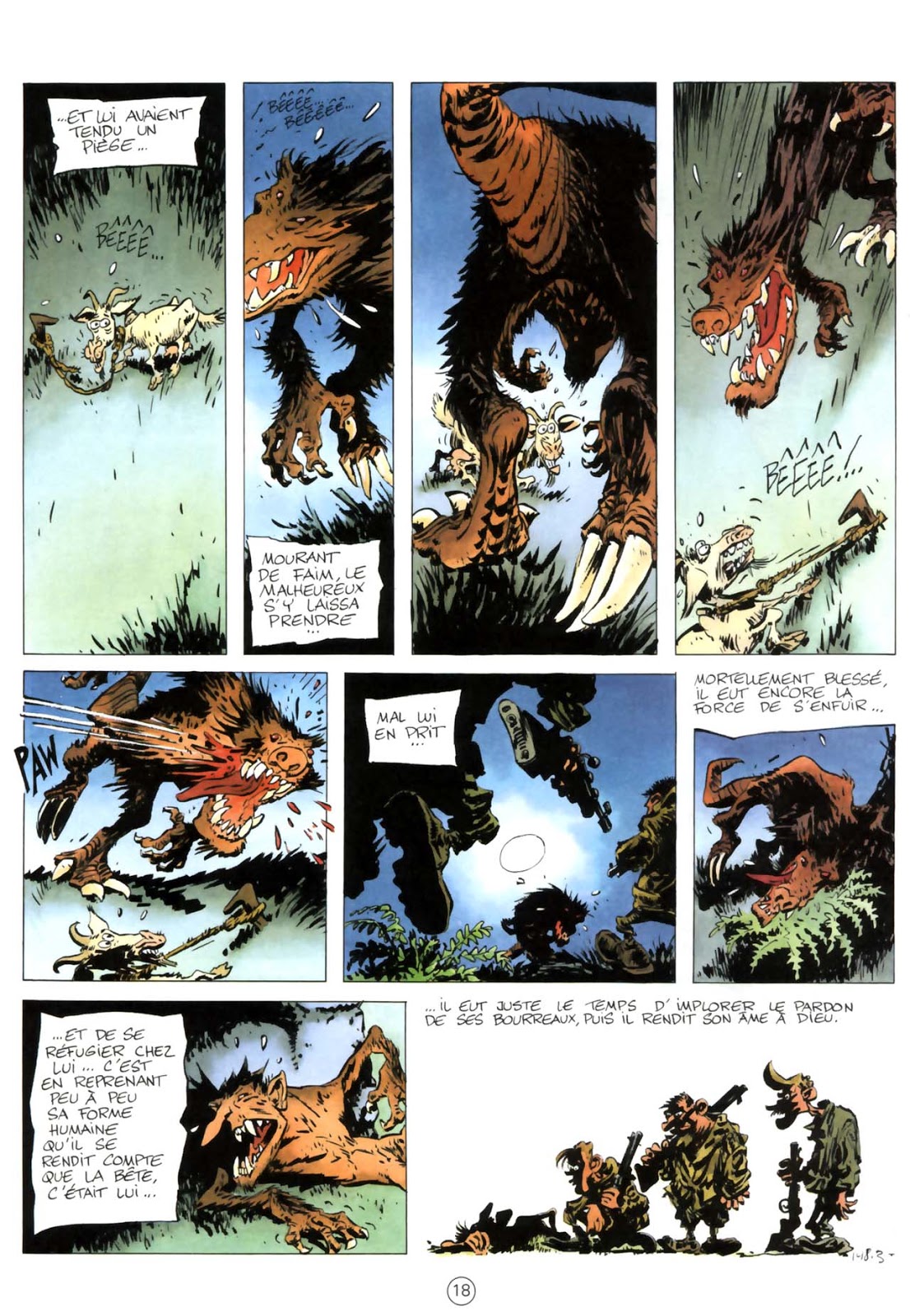 Male Transformations: Three French Comics (Werewolf and Chicken ...