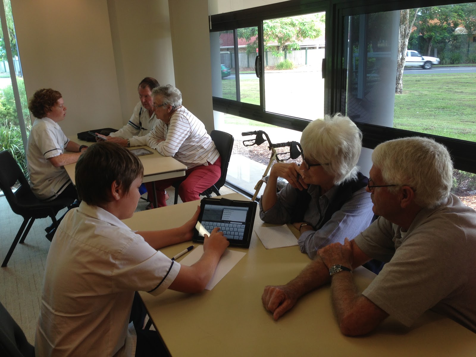 Pacific Coast Write Up: Technology workshops for senior citizens