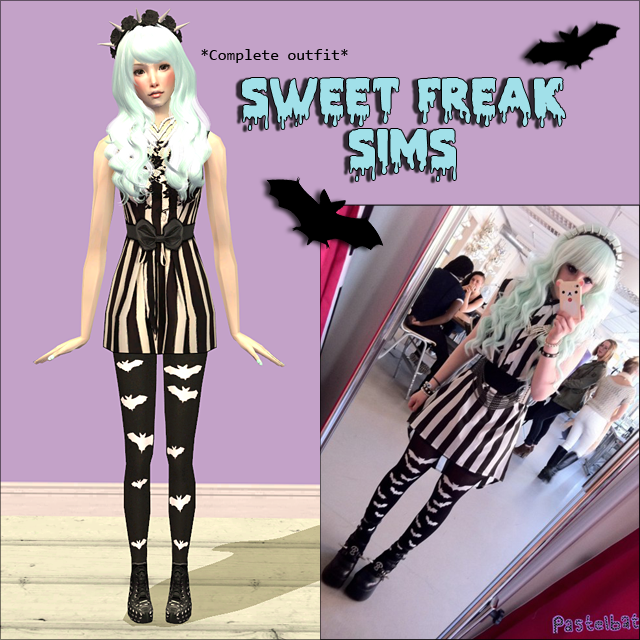 Sweet Freak Sims 2: AF "Oh my pastel goth!" PACK 1 sims 2