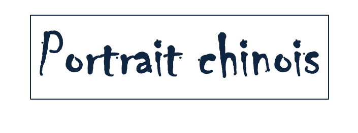 Bien sûr!: PORTRAIT CHINOIS