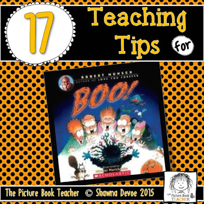 Boo! by Robert Munsch - Teaching Ideas | The Picture Book Teacher's Edition