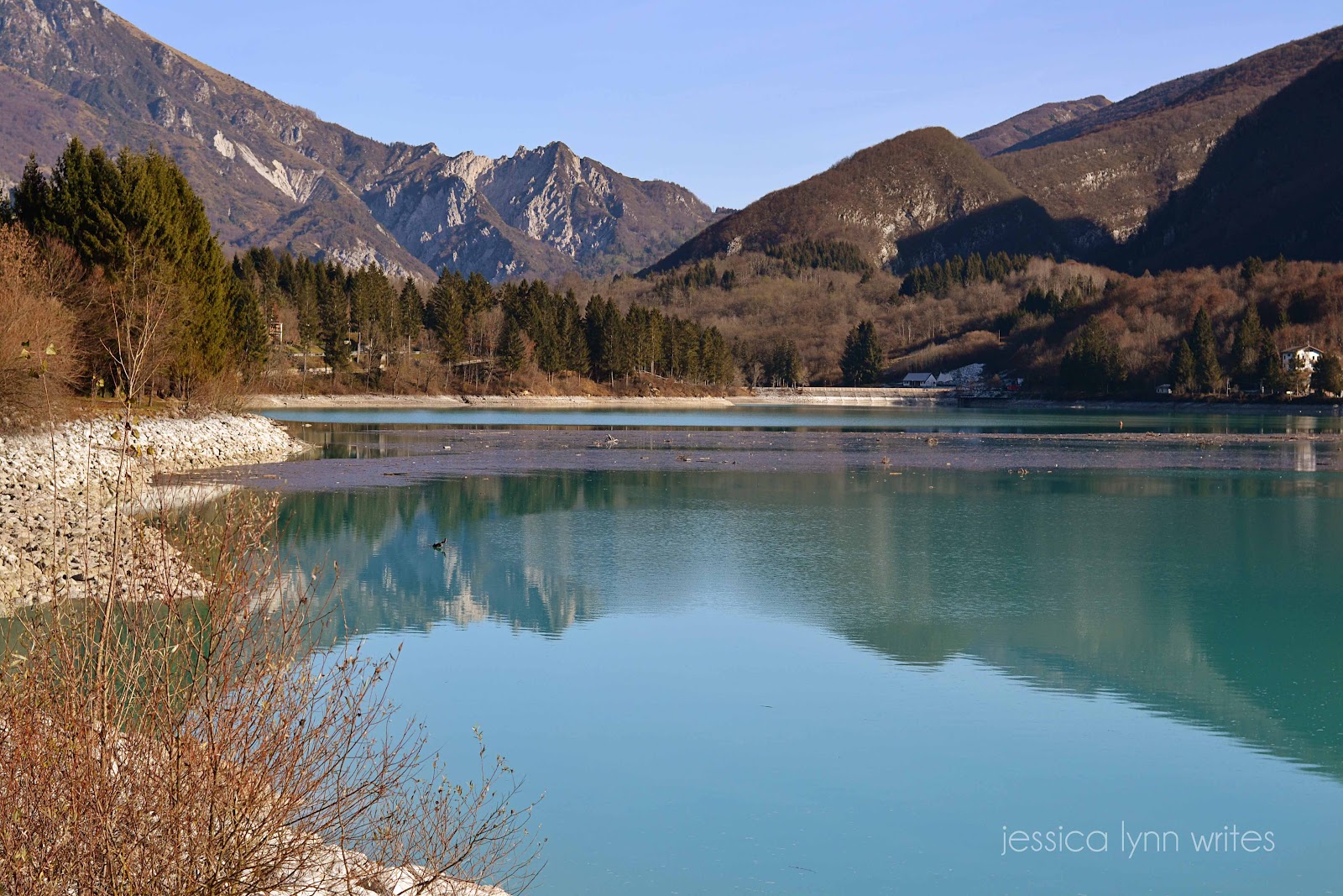 Lake Barcis, Italy • Jessica Lynn Writes