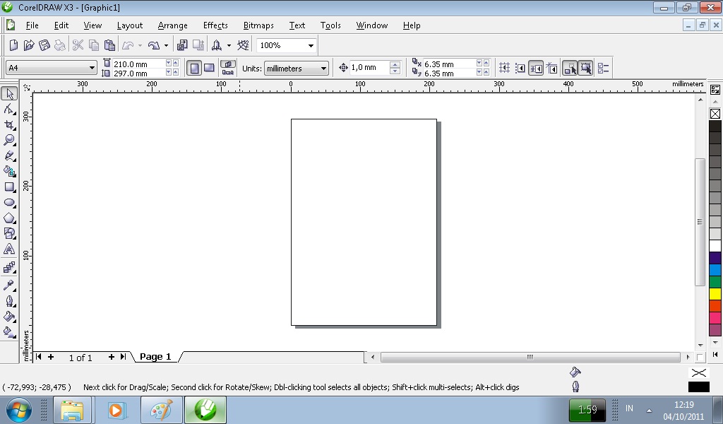 Muhamad Rizki Fauzy: Corel Draw X3
