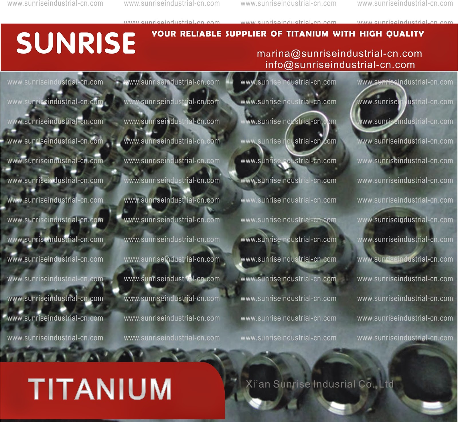 Ti: Titanium components