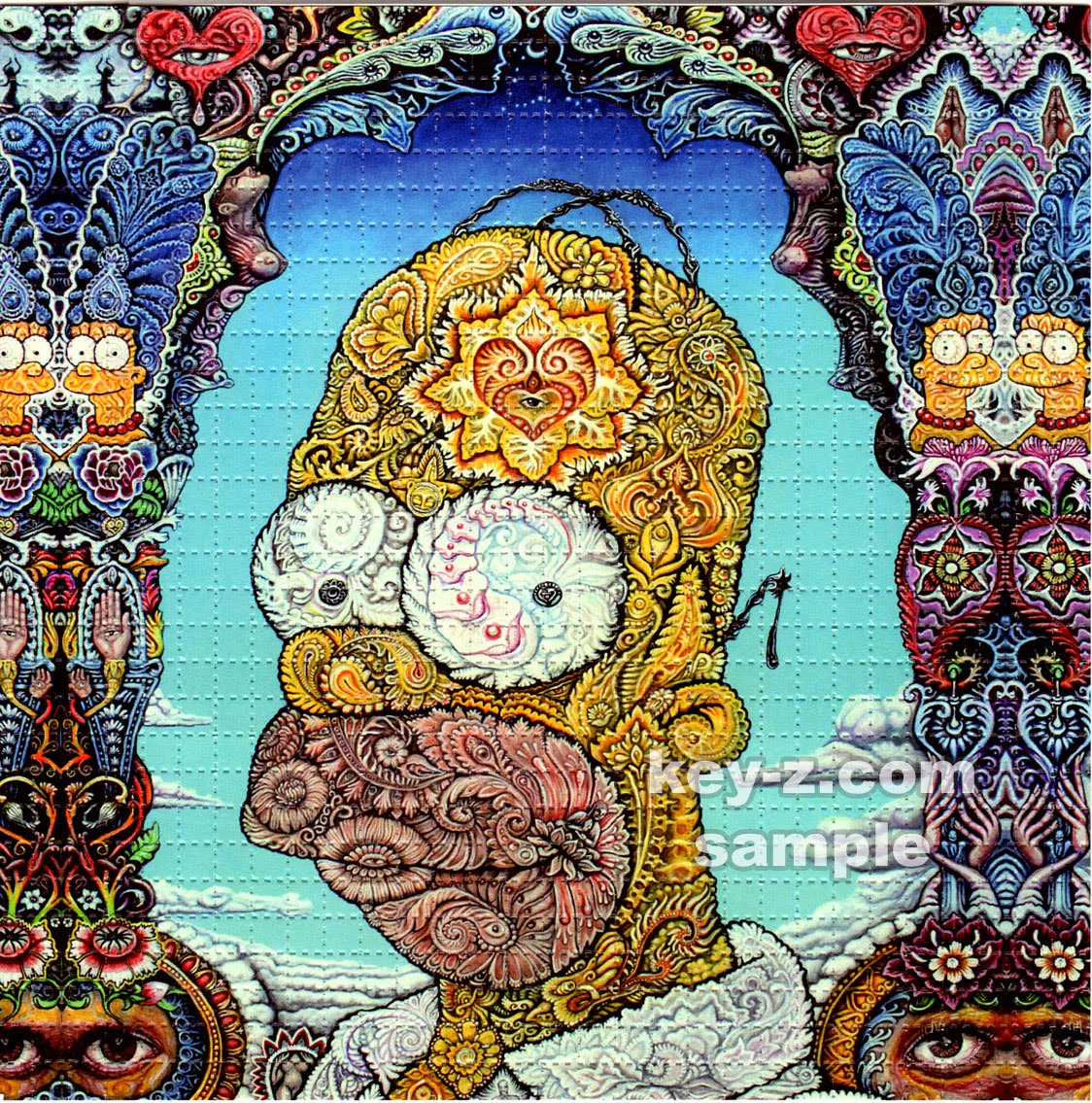 Hard Up, Hungover & the Bastard Landlord: Blotter Art