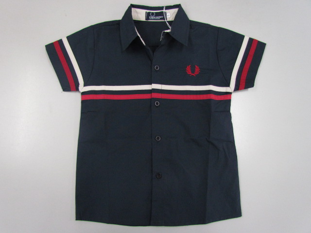 BRANDED KIDS WEAR RETAIL & WHOLESALE : Fred Perry Boy Kemeja - A5946