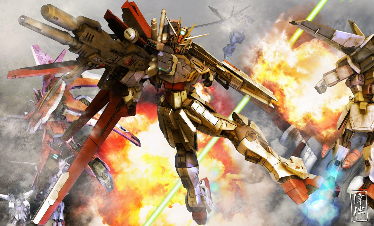 Gundam Digital Mech arts and Wallpaper Images by Sandrum