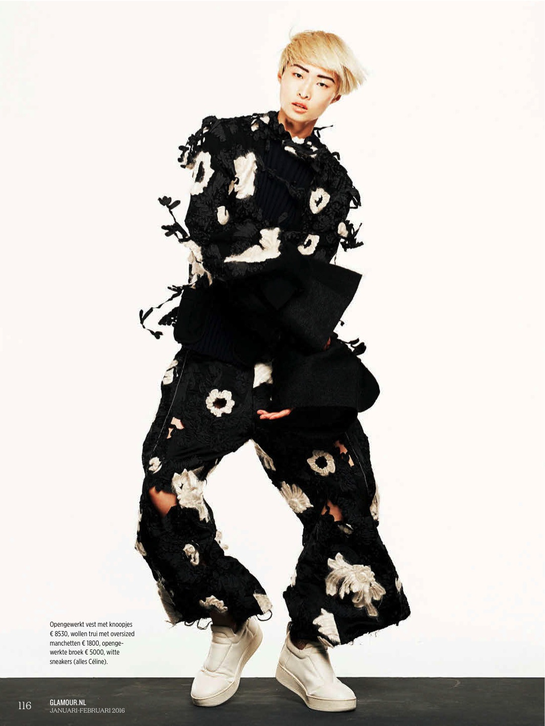 Duchess Dior: "Pakkie-an" Chu Wang for Glamour Netherlands Jan/Feb 2016