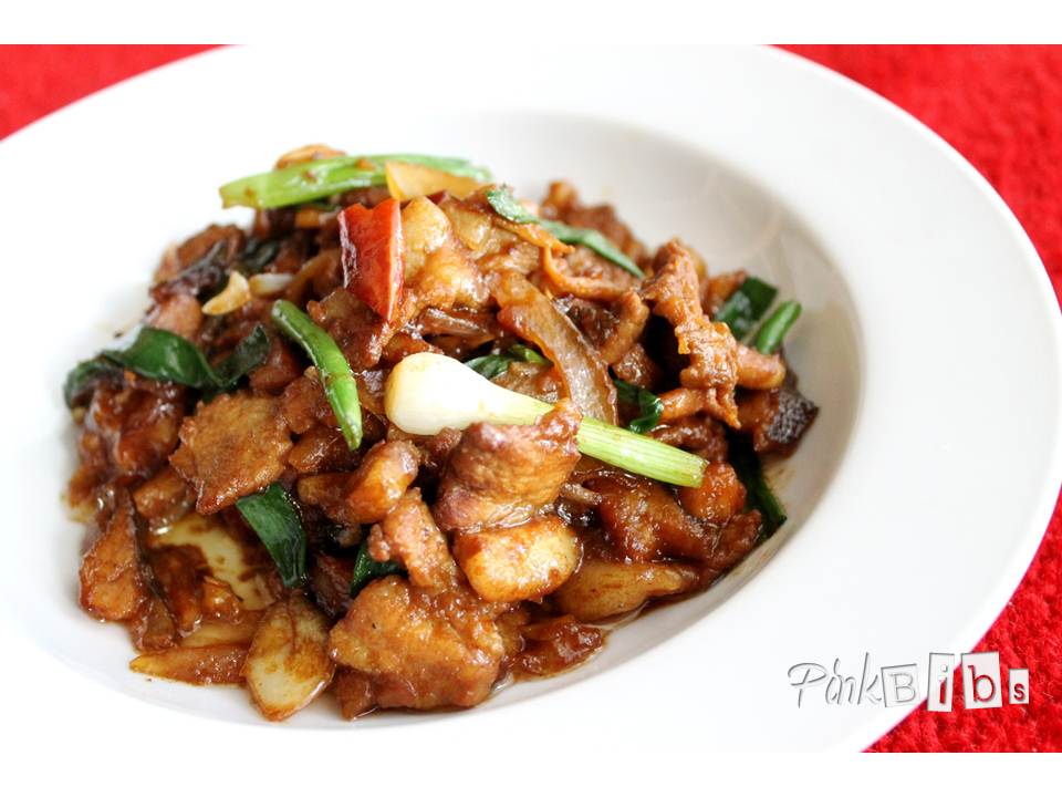 Pinkbibs: Cooking ~ Salted Fish Pork Belly