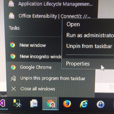 Google chrome not opening from taskbar - trixyinside