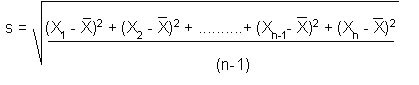 Chemistry Laboratory: Mean and Standard deviation -Arithmatic mean, s ...
