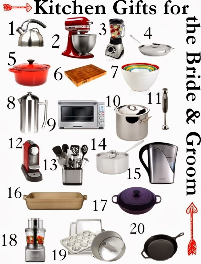 The Domestic Curator: Kitchen Essentials For The Bride & Groom