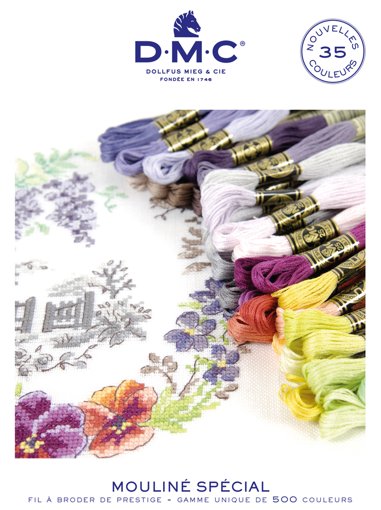El blog de Dmc: Inspírate con los nuevos 35 colores de Mouliné
