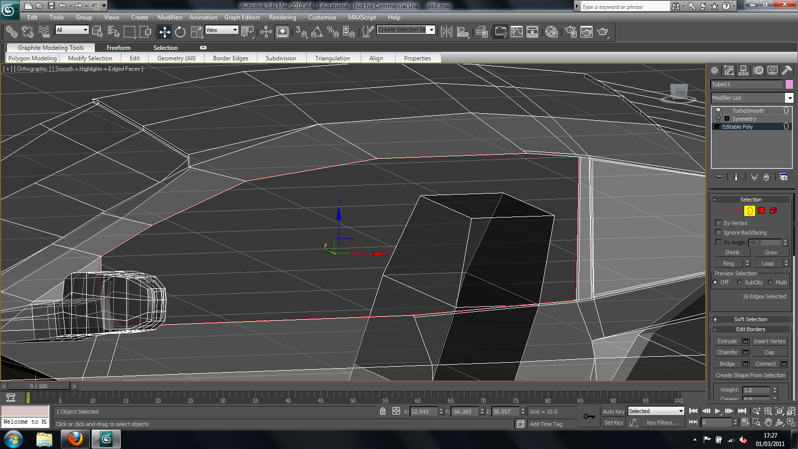 3D Modeling: Creating the lights and windows