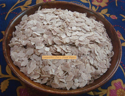 Gayathri Pai's Food Bytes: Red Poha (Pova/Avallaki/Beaten Rice) Masala ...