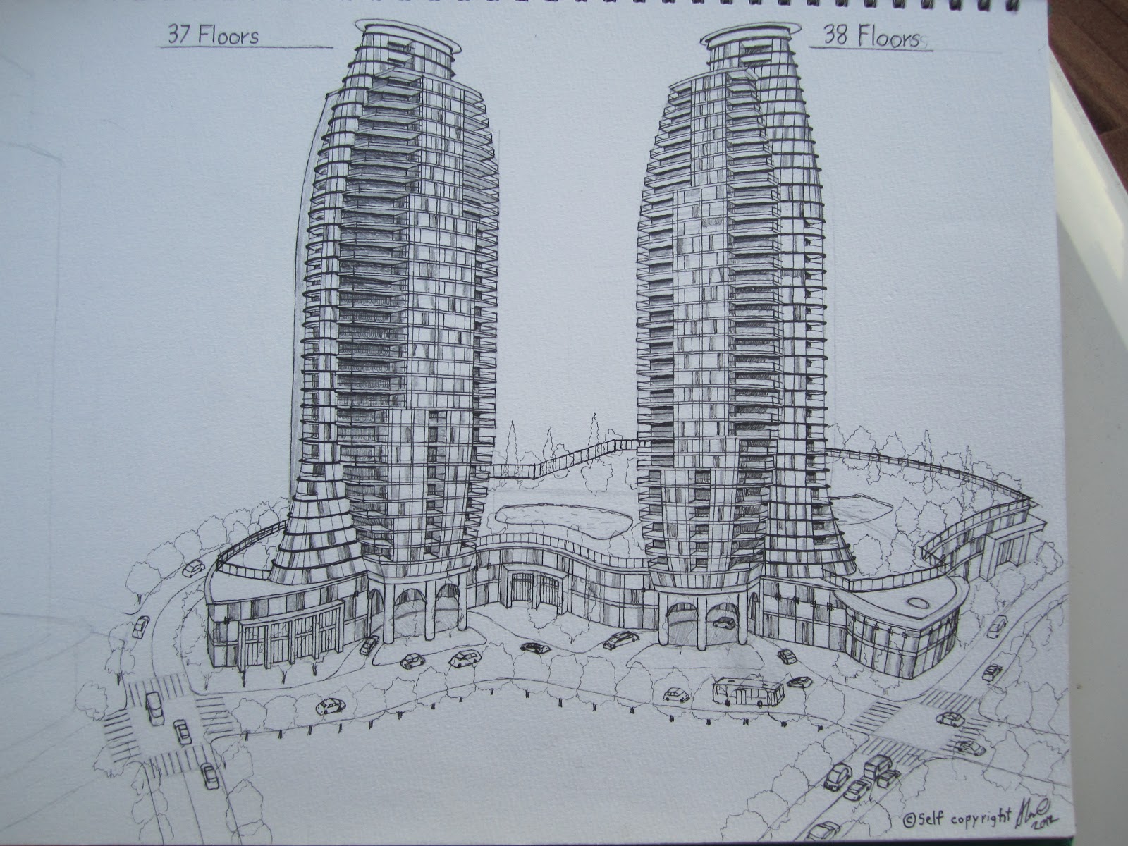 Analog Architecture Building Concept Designs and Models