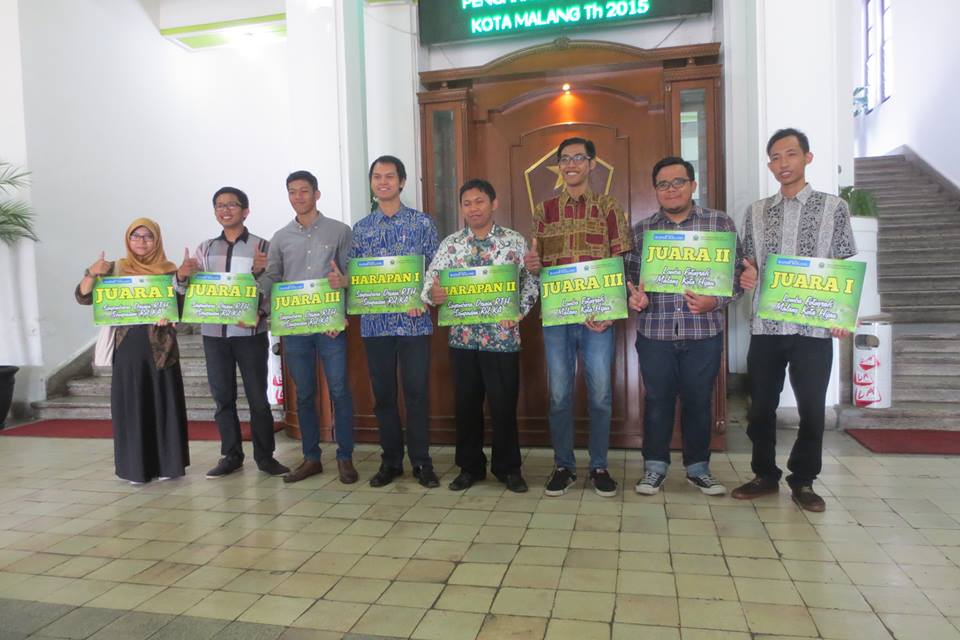 Terbaik ke 5 Lomba Desain RTH Sempadan REL kota Malang