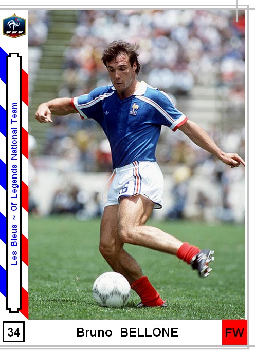 Cartes FootBall: Cards Equipe de France legends