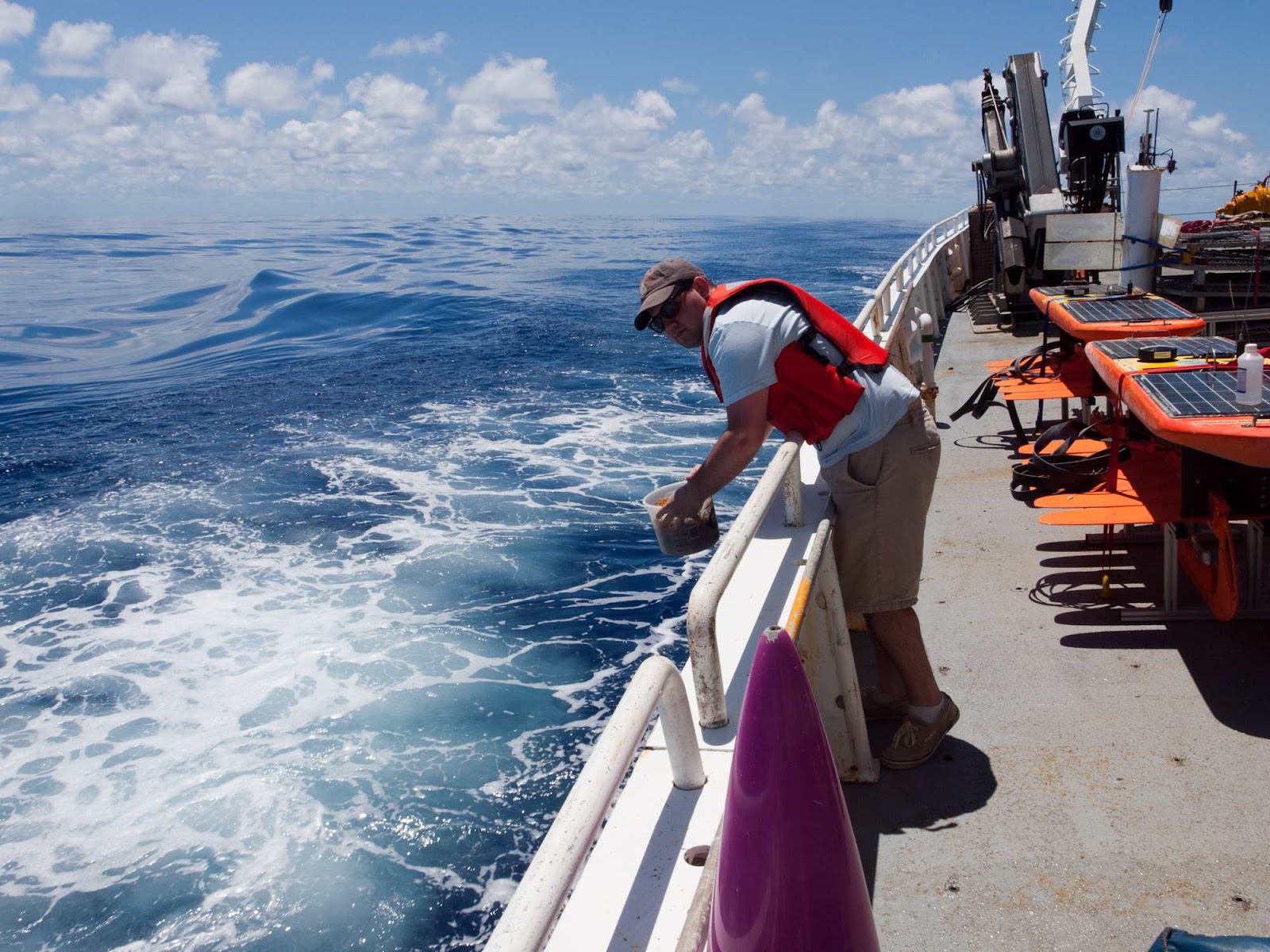 SPURS March 2013: A Beautiful Day to be an Oceanographer