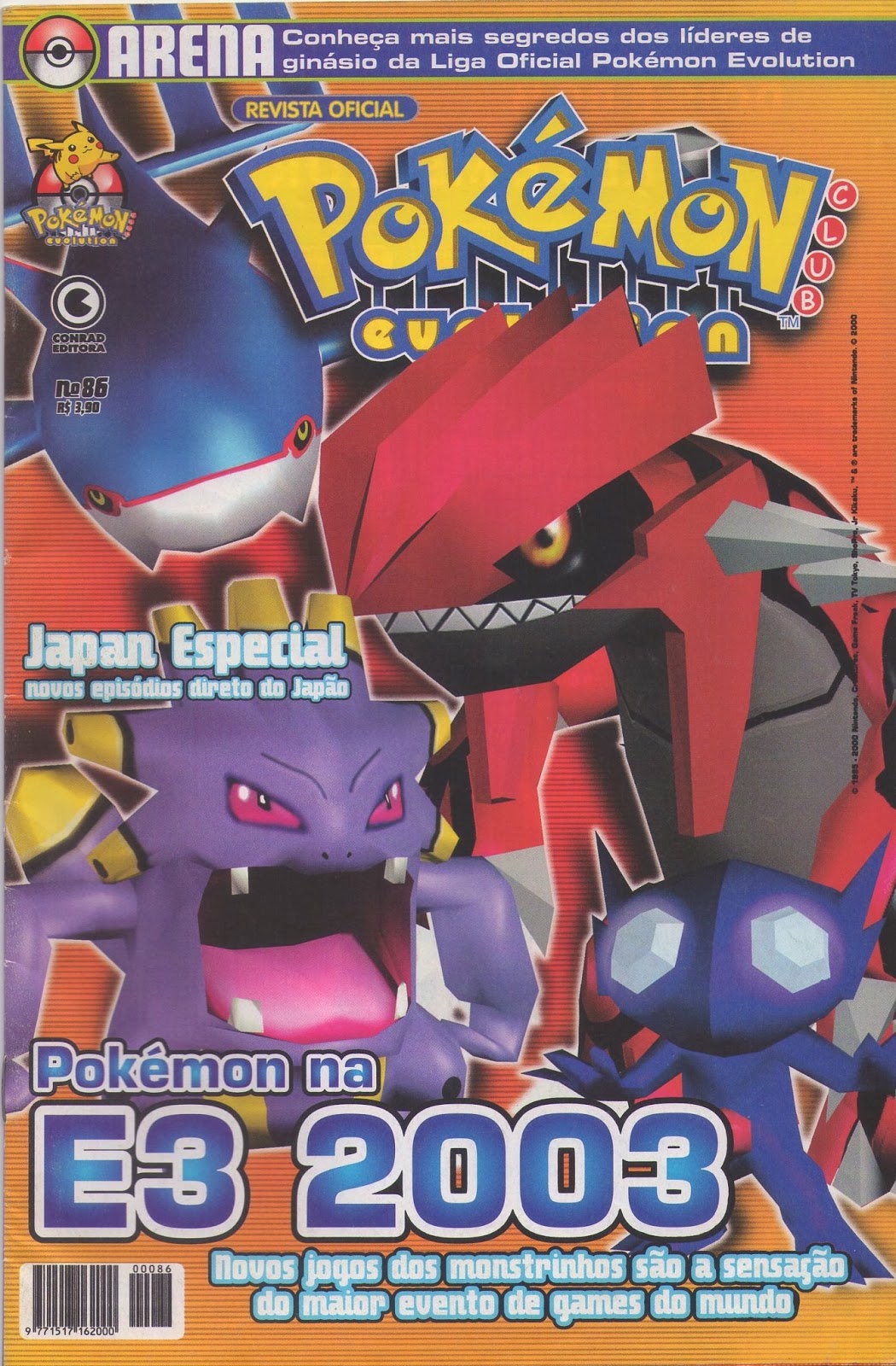 Pokémon Brasil Game: Revistas Pokémon Club (Download)