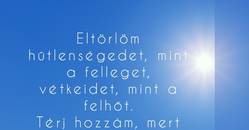 "Térj Hozzám!"