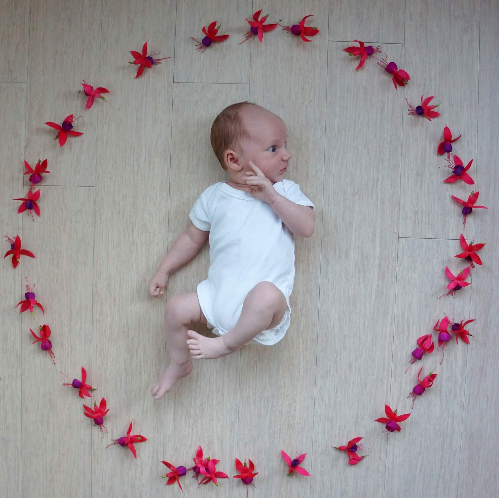 My second-born at one month old