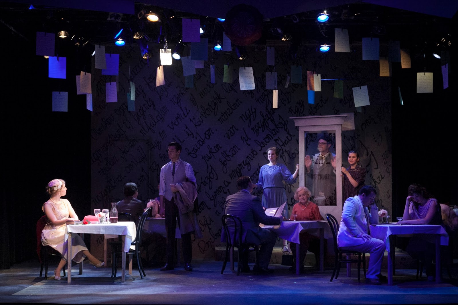 Theatre 110 Notes: A different production concept...