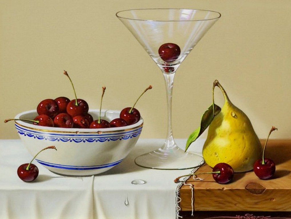 El arte es su máxima expresión : Fotorrealismo en el Bodegón al Óleo