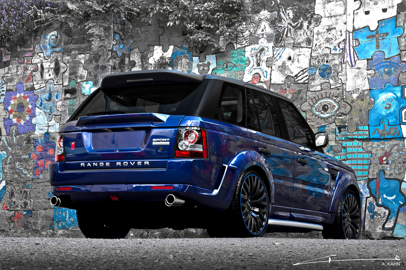 2012 Project Kahn Range Rover Sport Bali Blue Miyagi Edition|2012 ...