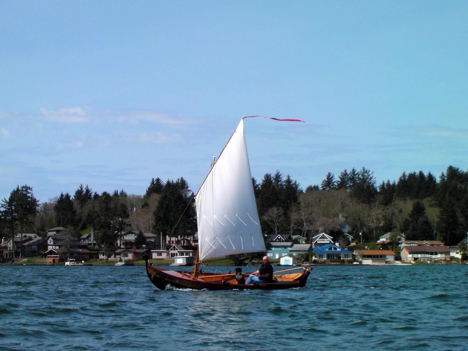 Ravn: a 19-foot faering: Kelly wants to build a faering