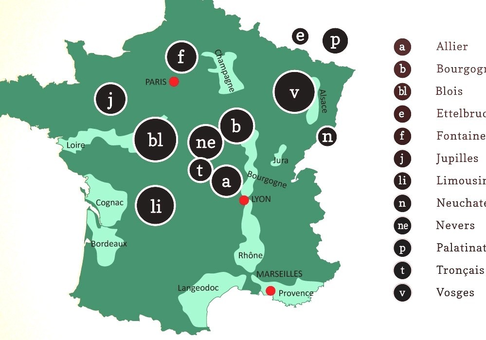 List Of Forests In France - French For Forest