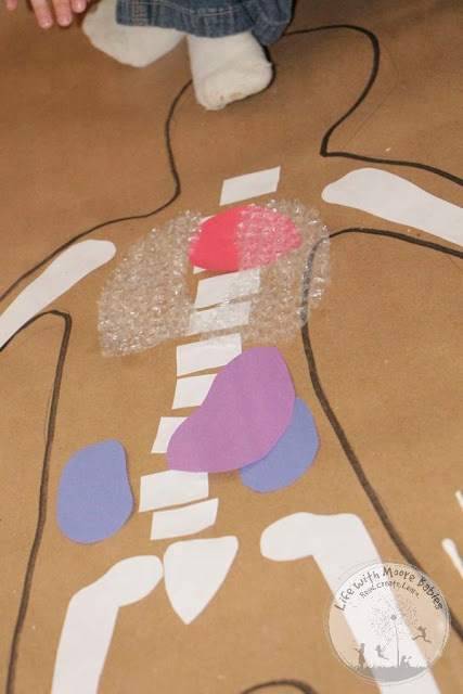 Make a Life Size Body Map to Help Kids Learn Anatomy - Life with Moore ...