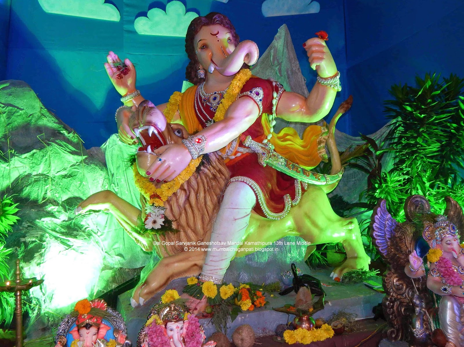 Mumbai Cha Ganpati: Bal Gopal Sarvjanik Ganeshotsav Mandal Kamathipura ...