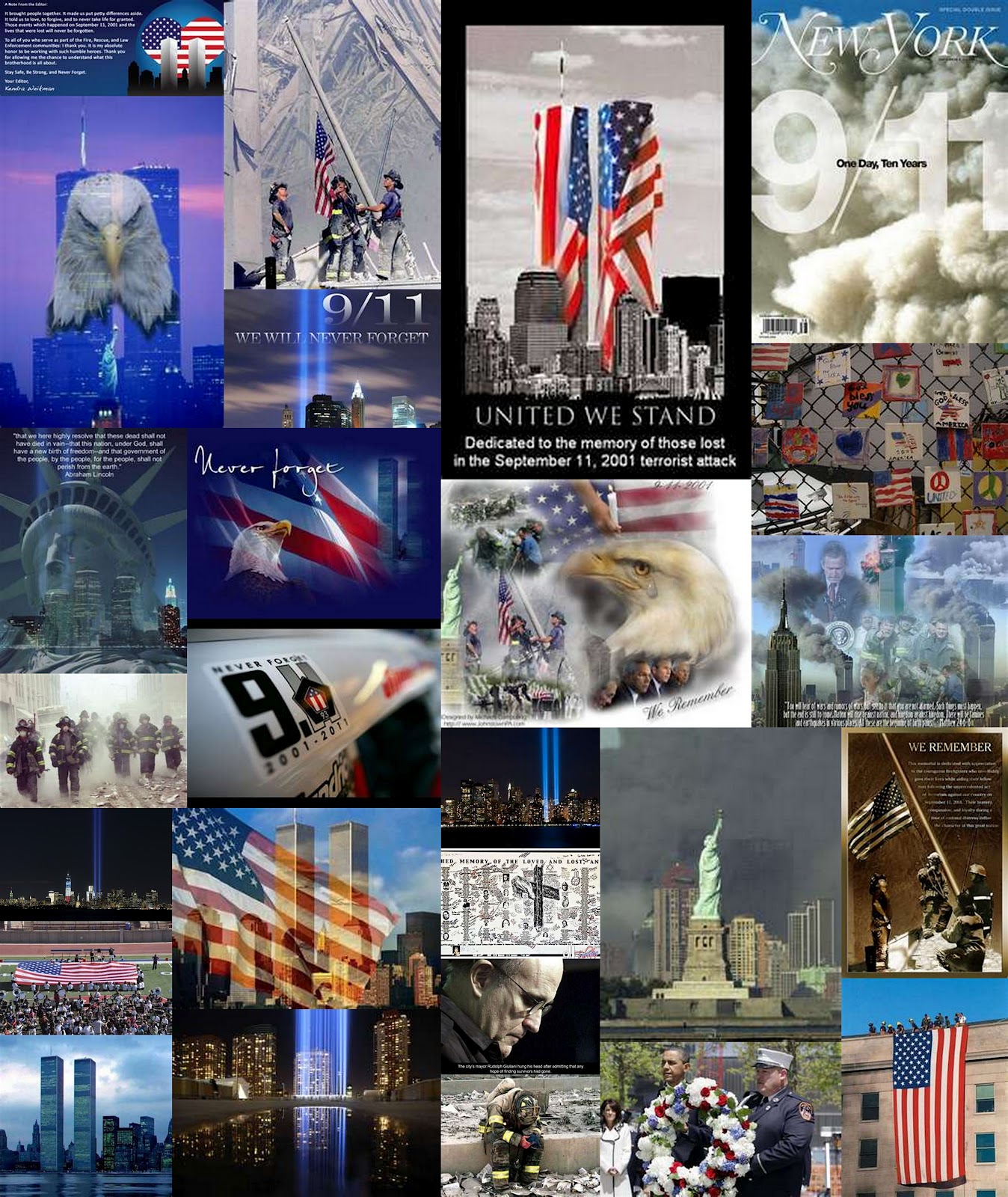 September 11, 2001-We Will Never Forget. - Shades of Beauty, Inc.
