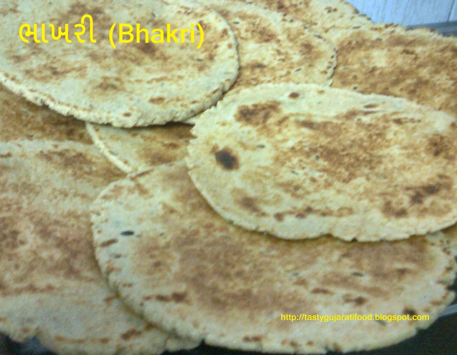 Gujarati Food Recipes :: bhakri recipe