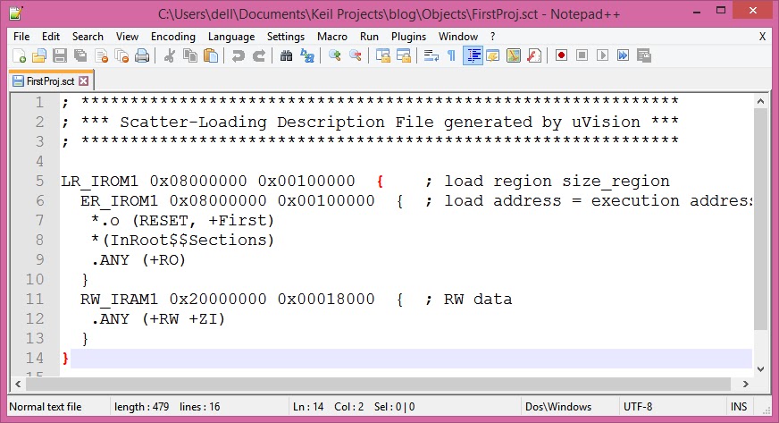 1000 ARMs Programming: ARM Programming 4 - Understanding Scatter file ...