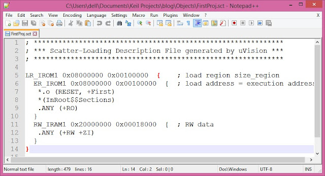 1000 ARMs Programming: ARM Programming 4 - Understanding Scatter file ...