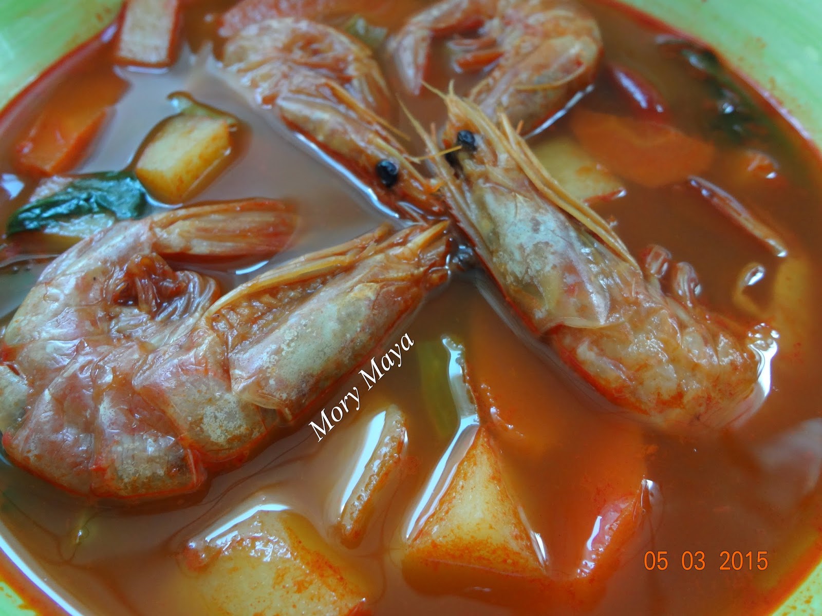 Recetas de cocina con Mory: Caldo de camarón seco receta