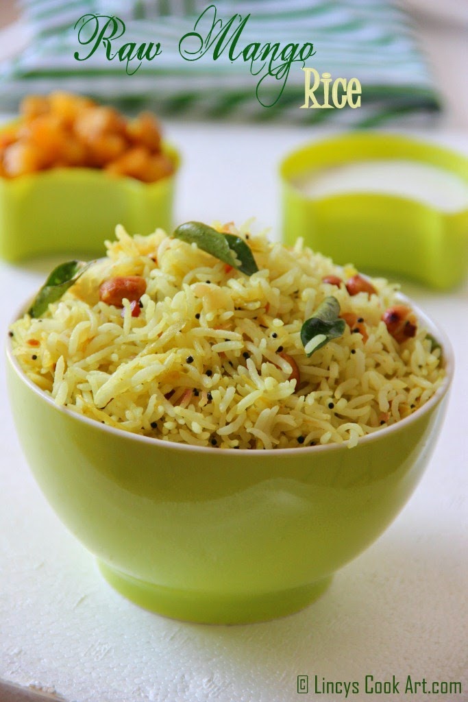 Raw Mango Rice/ Mangai Sadam ~ Lincy's Cook Art