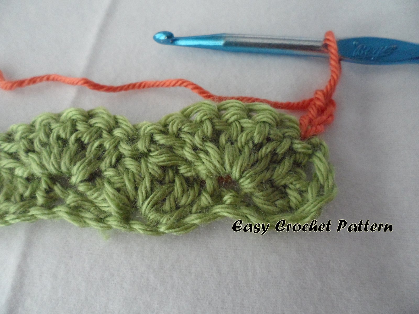 Easy Crochet Pattern: Crochet Shell Afghan Tutorial