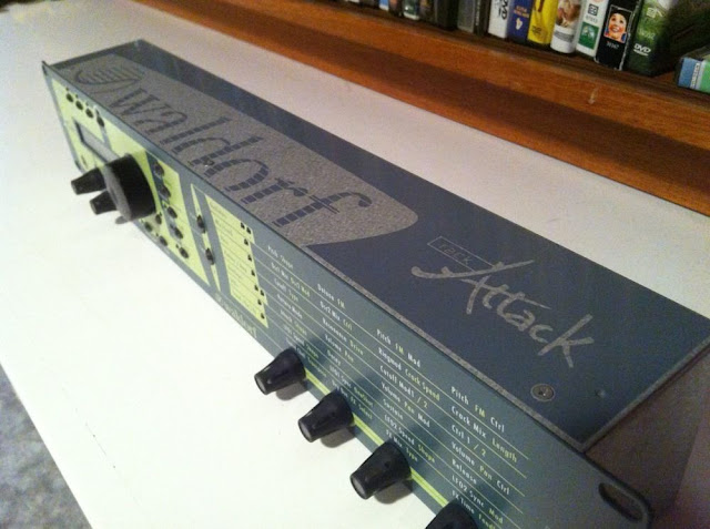 MATRIXSYNTH: Waldorf Rack Attack percussion synthesizer - Made In Germany SN 2210110001677