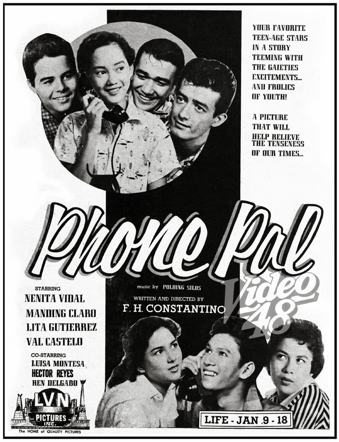 Video 48: THE FIFTIES # 409: NENITA VIDAL, MANDING CLARO, LITA ...