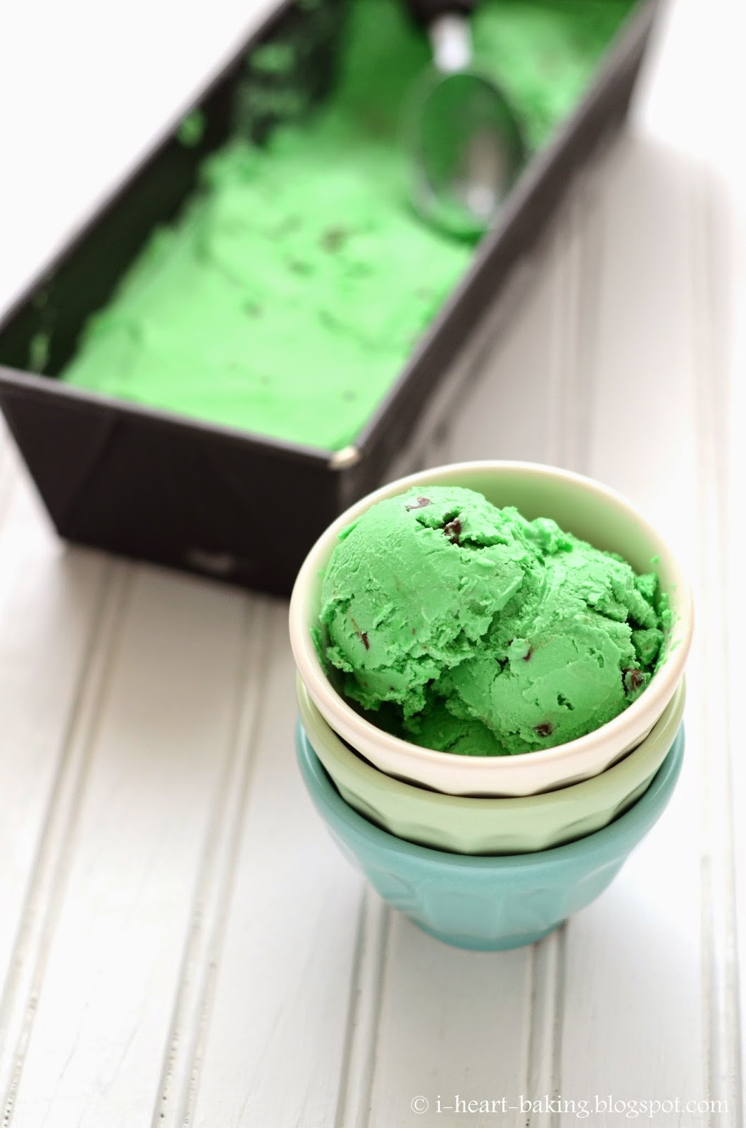 i heart baking!: no churn mint chip ice cream