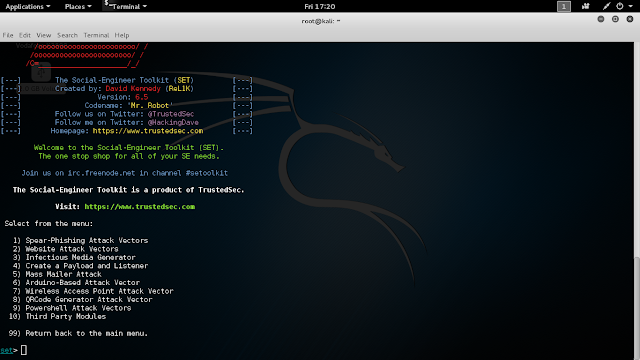 Hack Facebook Password In Kali Linux With Setoolkit