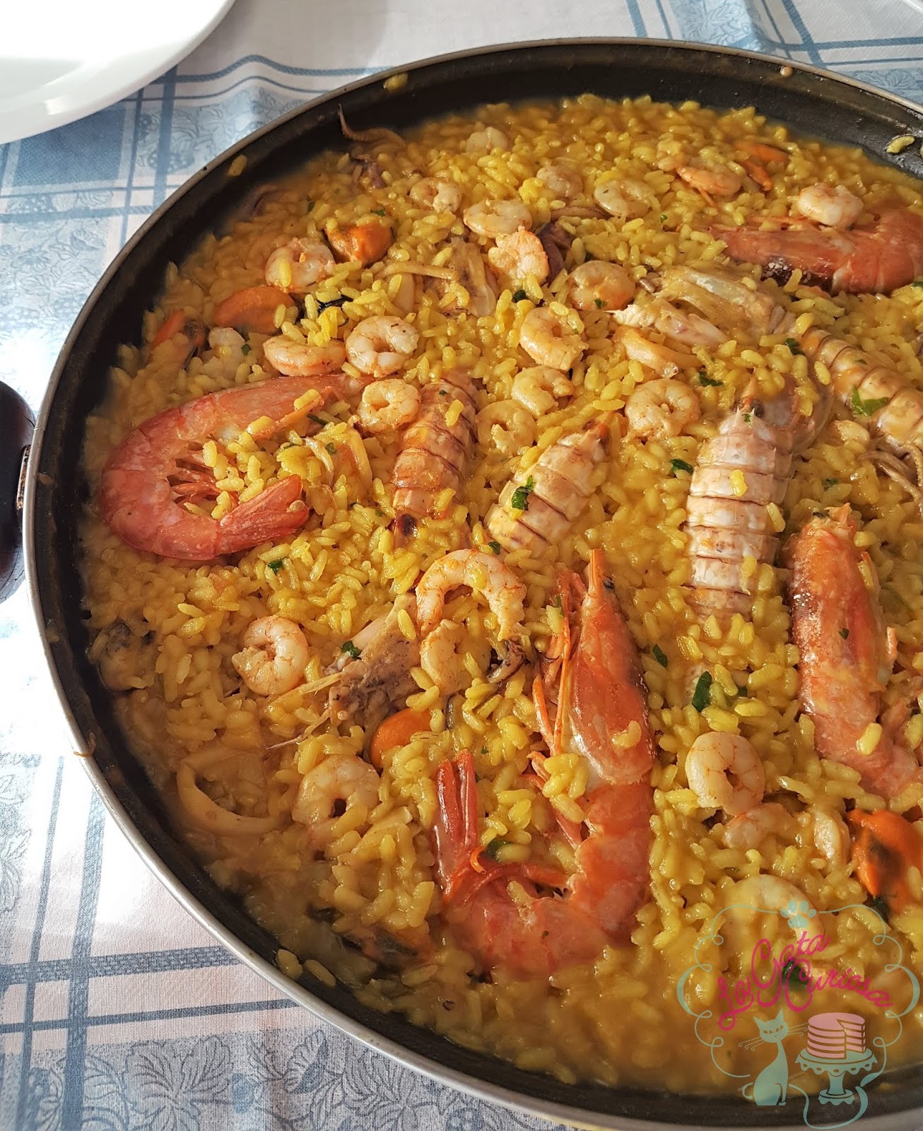 La Gata Curiosa: ARROZ DE MARISCO