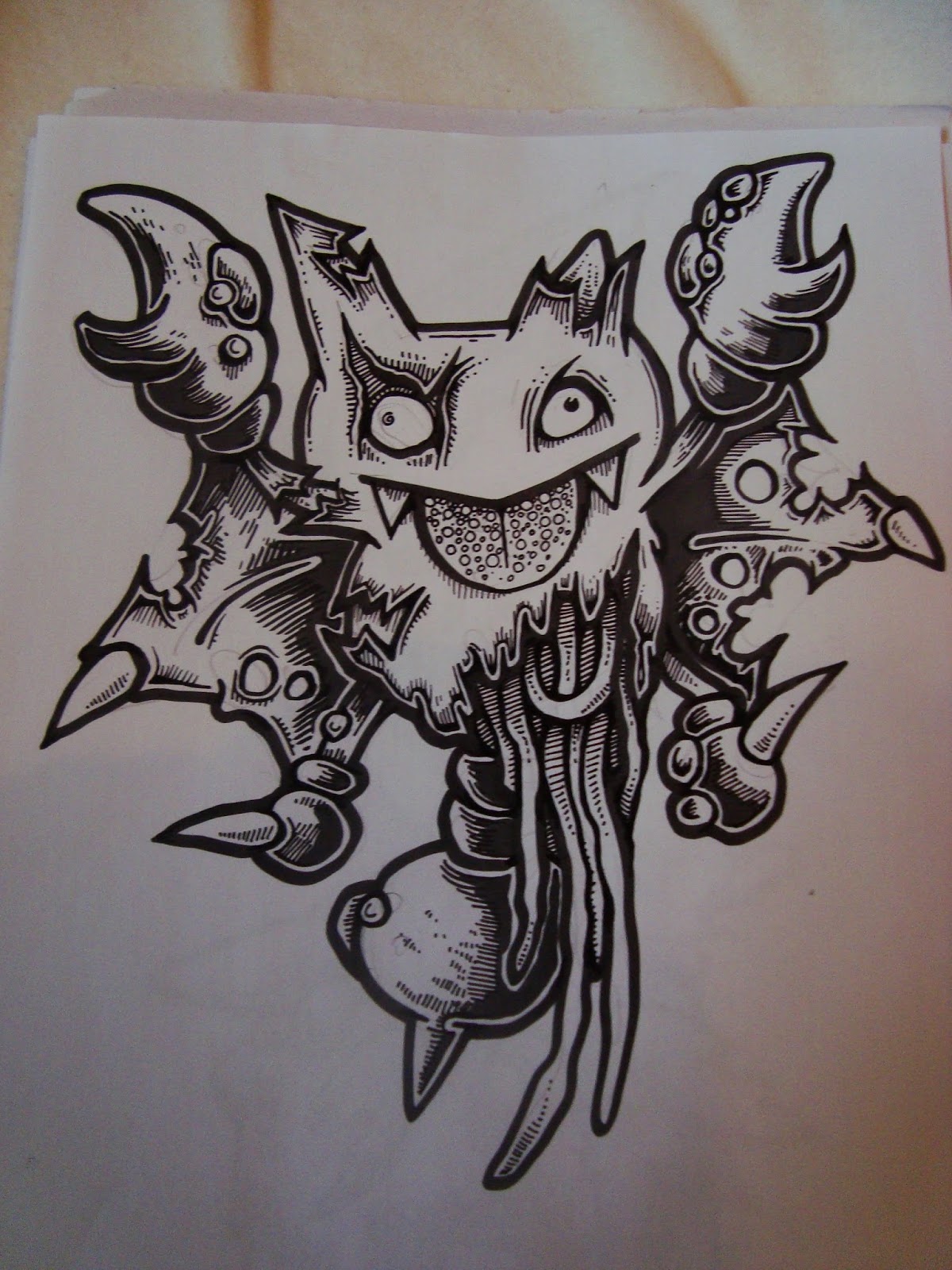 Zombie Pokemon Tattoo