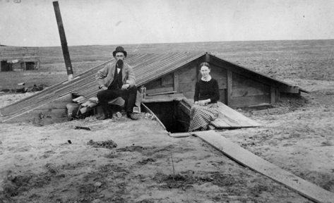 Sweethearts Of The West: LIFE IN A DUGOUT