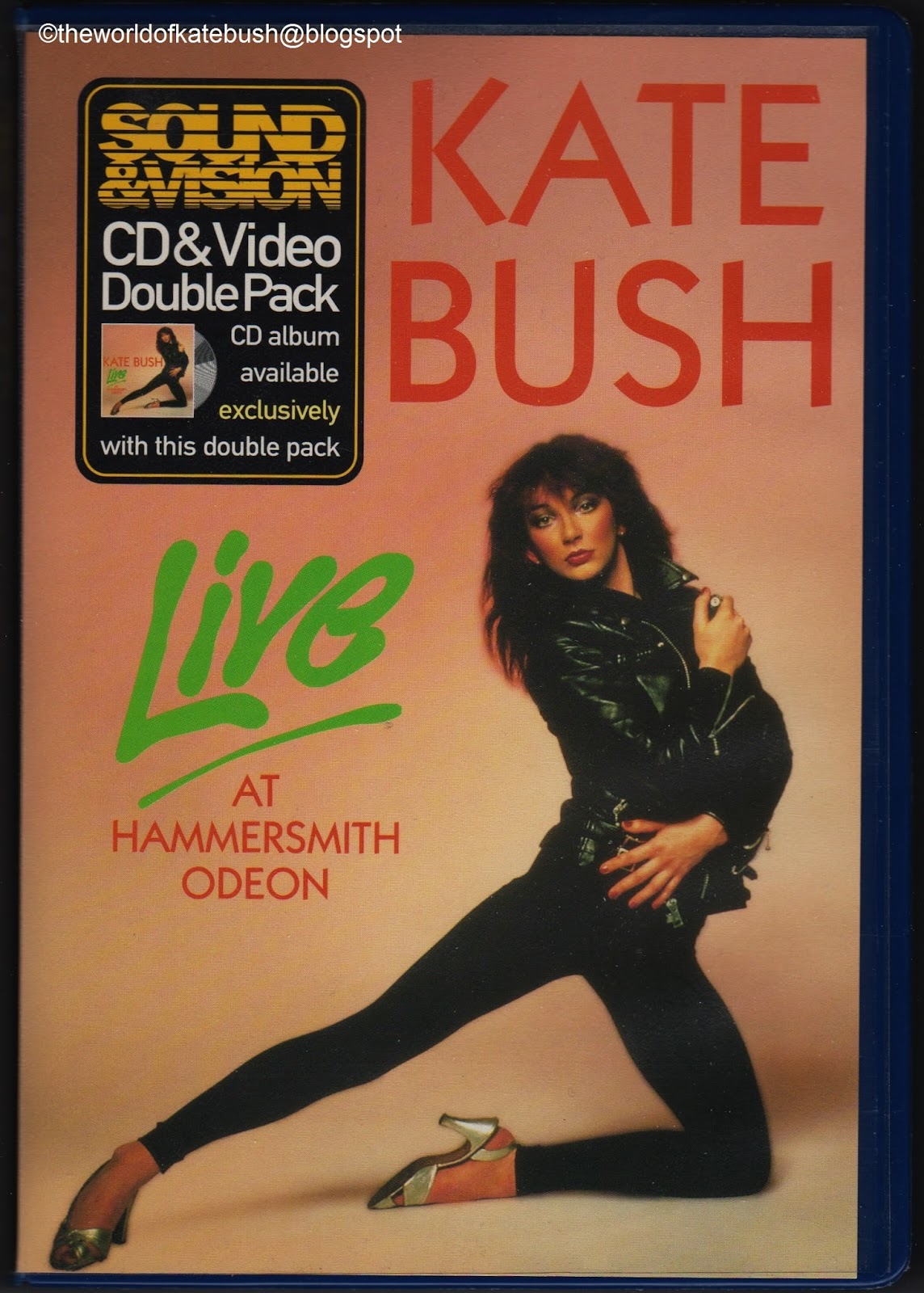 THE WORLD OF KATE BUSH: Live At Hammersmith Odeon - Video & CD Pack ...