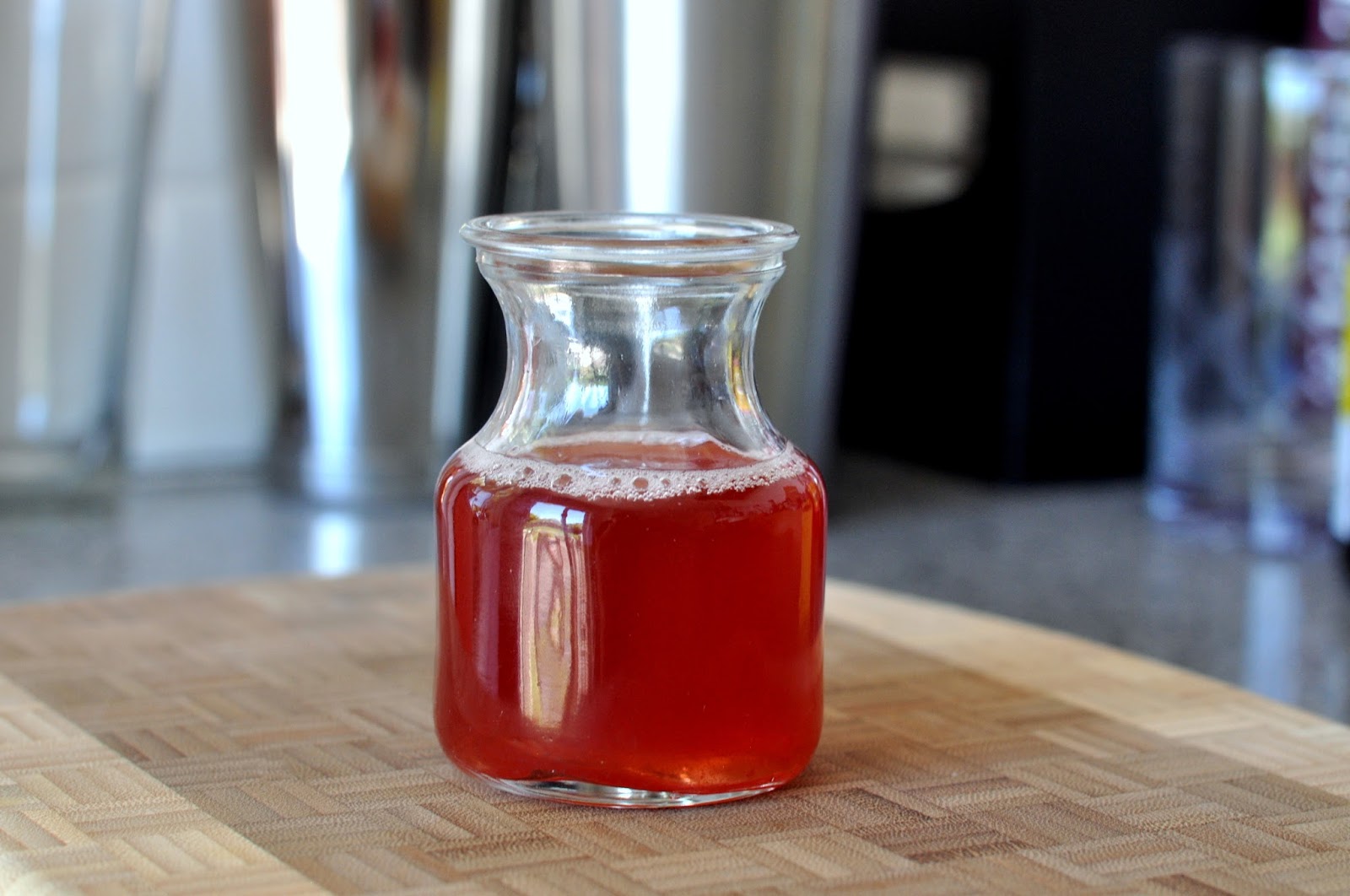 Strawberry Rosé Wine Syrup