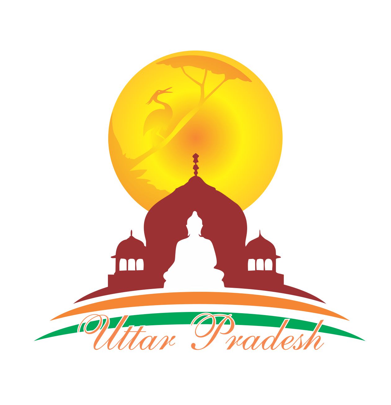 DESH RAJ: UP Tourism Logo
